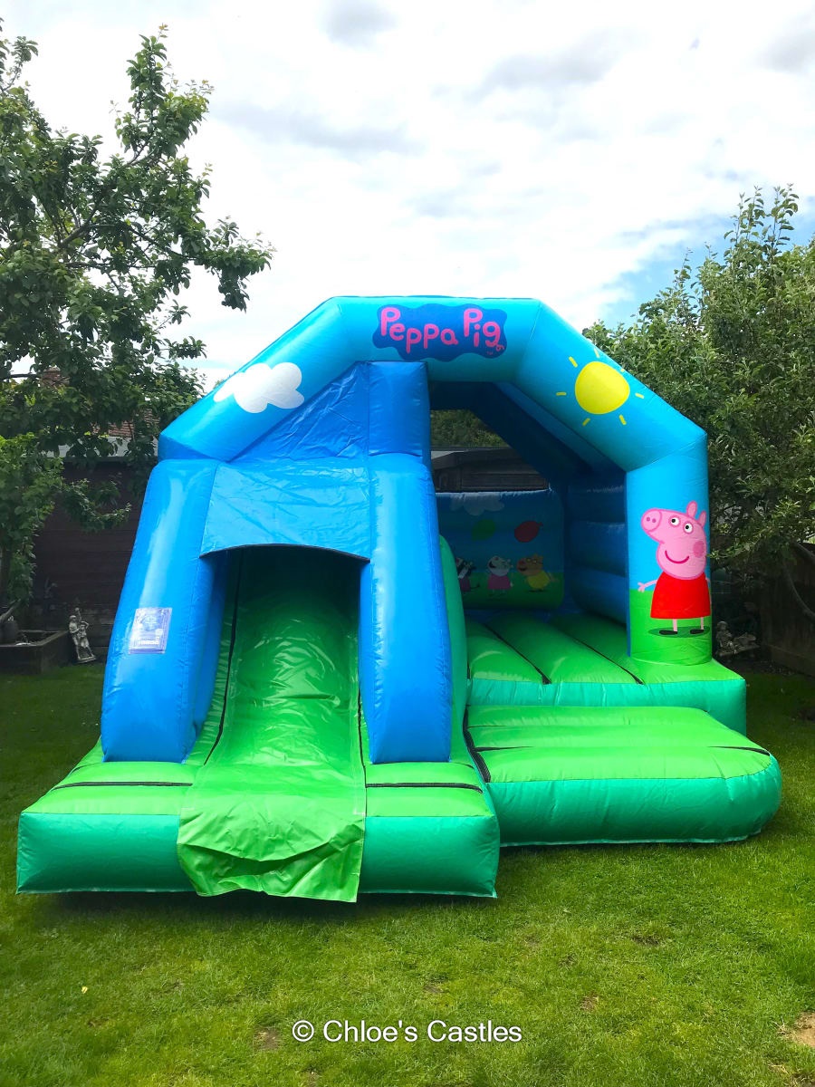 Peppa Pig Front Slide Combi - Bouncy Castle and soft play hire in Hayes ...
