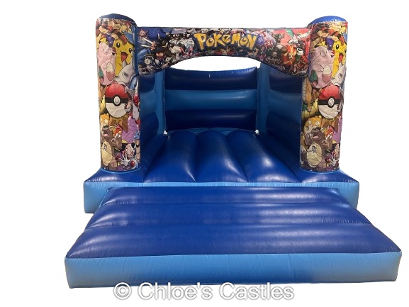 Pokemon Low Height Bouncy Castle - Bouncy Castle and soft play hire in ...